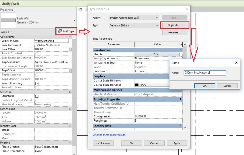 trim or extend single element | Learning Revit Online