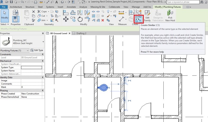 move to different host | Learning Revit Online