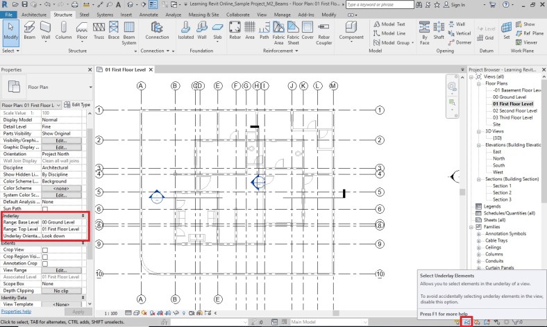 Tutorial: Structural Beams | Learning Revit Online
